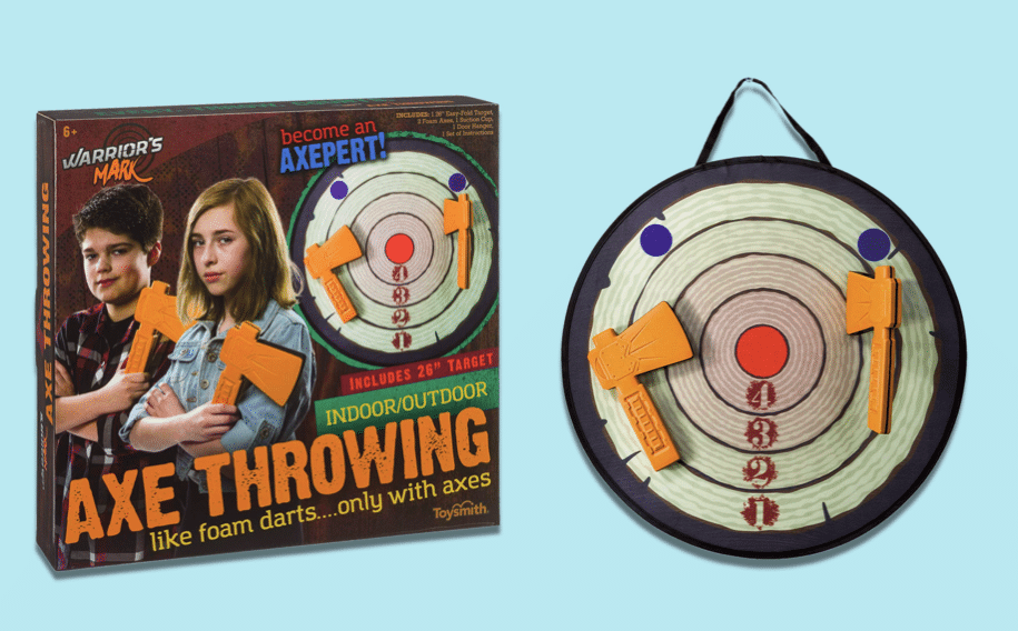 Now Your Kids Can Become Expert Axe Throwers in This Brand New Game ...