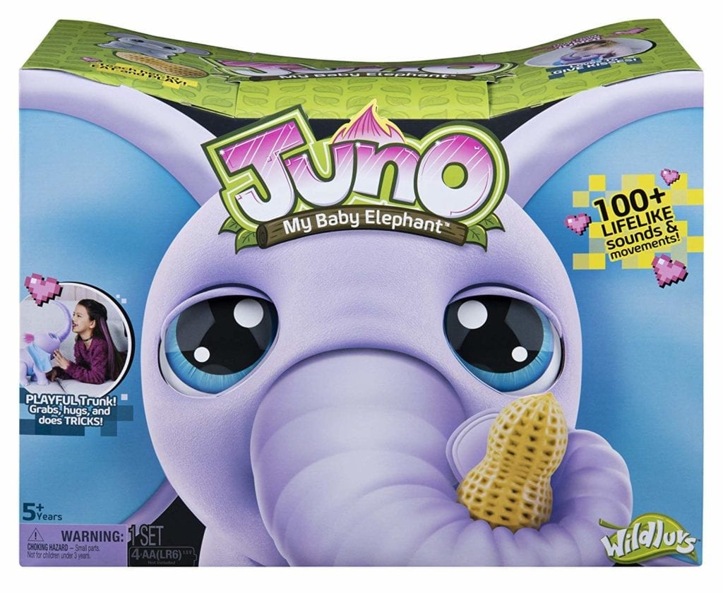 The 'Juno My Baby Elephant' Interactive Toy is Basically Dumbo Come to ...