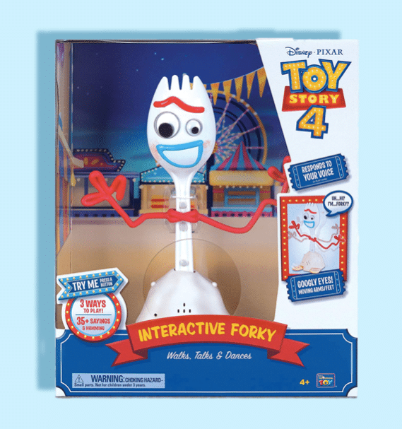 Toy Story 4 Forky Is Totally Interactive And Our New Bff Trendsicle 3340